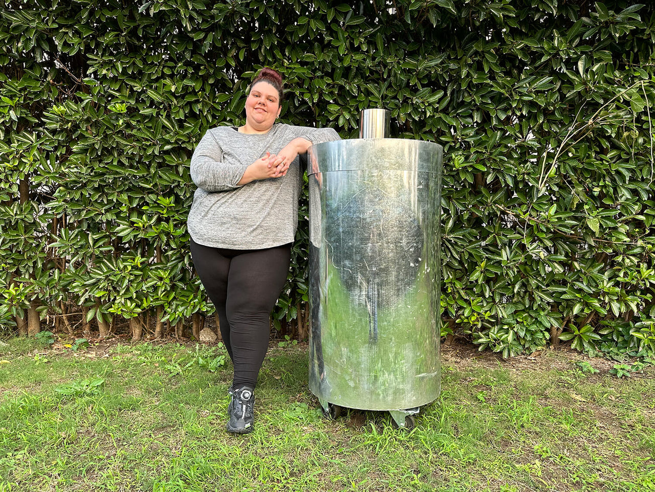 55 Gallon Biochar Kiln Portable Equipment Commercial – Biochar Station