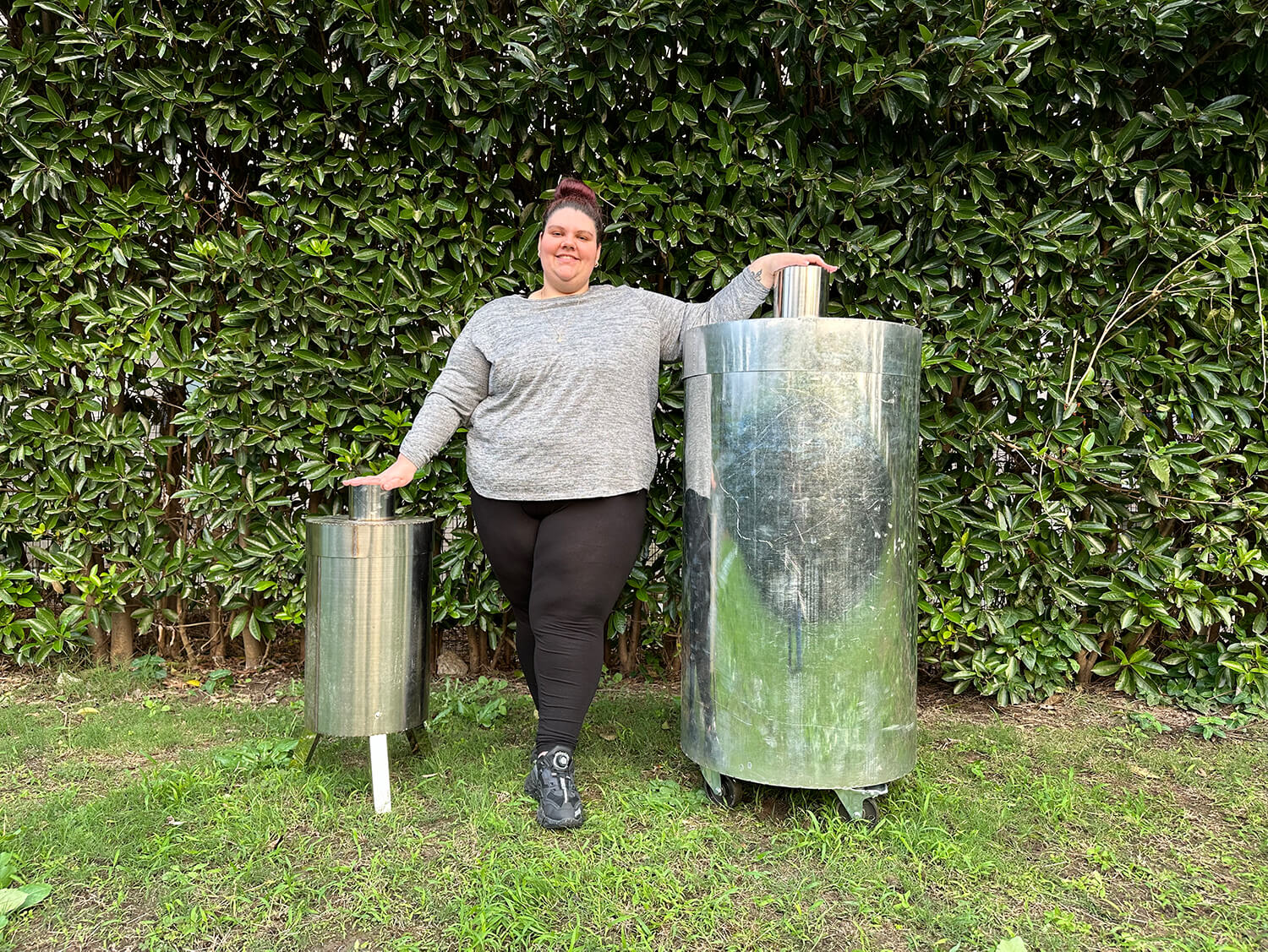 55 Gallon Biochar Kiln Portable Equipment Commercial – Biochar Station