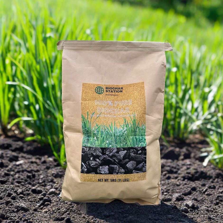 100% Organic Biochar Fertilizer, 11 Lbs – Biochar Station